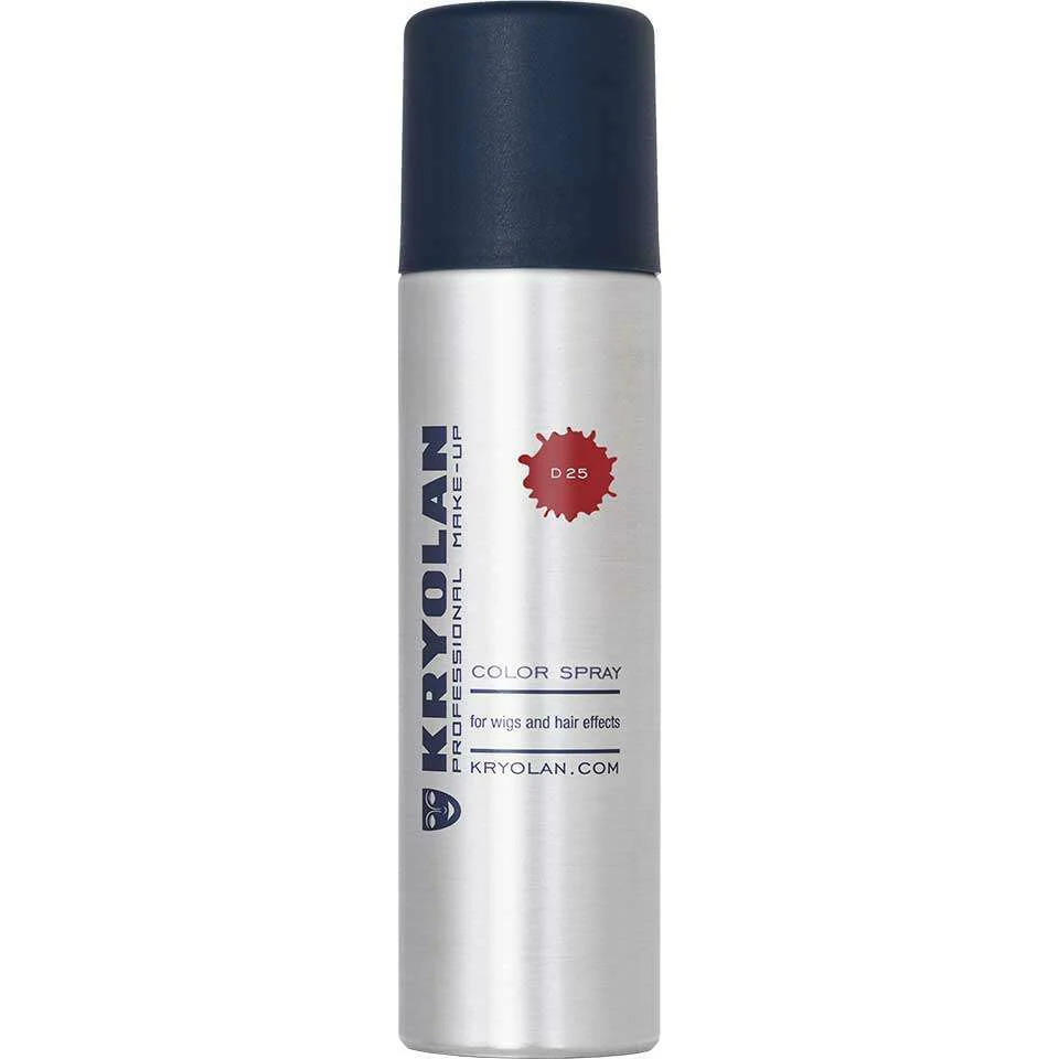 Kryolan Color Hair Spray Professional Effects - ABRACADABRA NYC