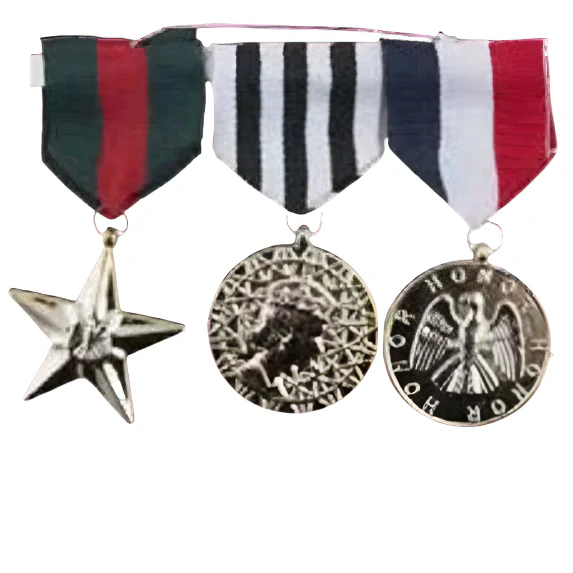 Military Medals Badge - ABRACADABRA NYC